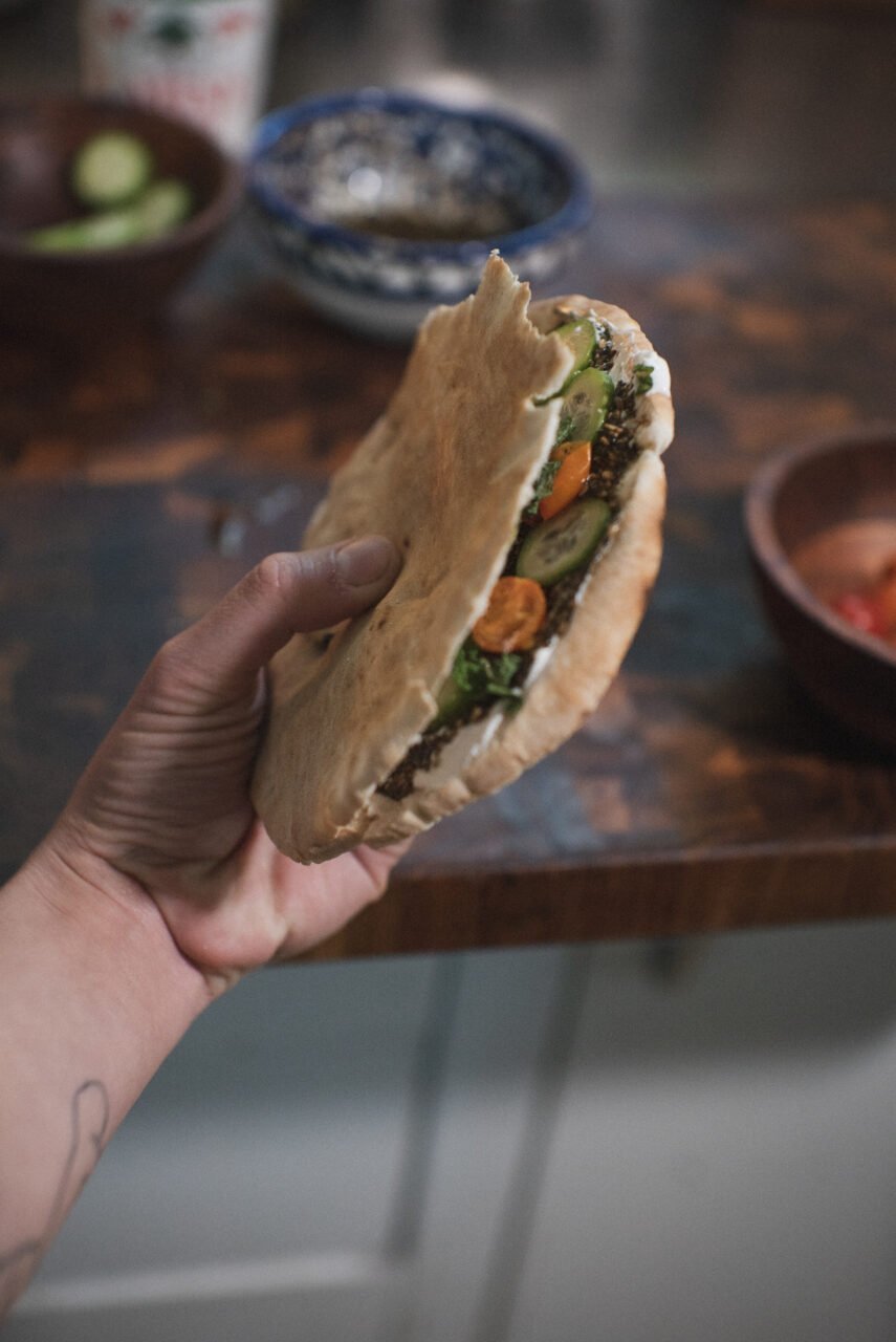 Nadia Gilbert's Zaatar Sandwich — Apartamento Magazine
